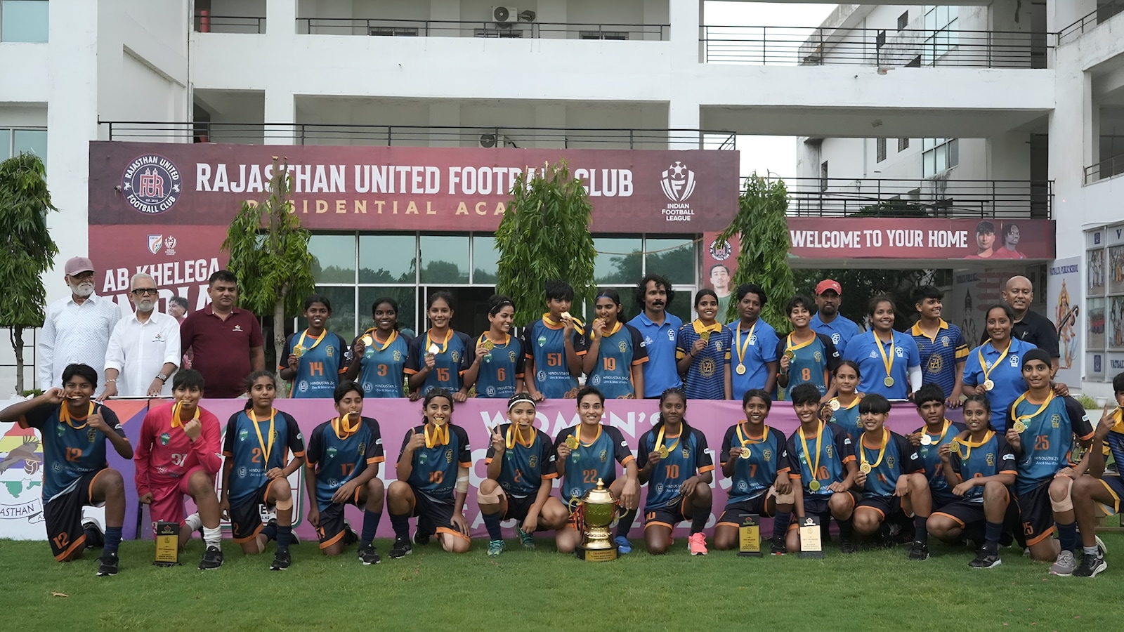ZFA Clinch Maiden Rajasthan League Senior Women's A Division Title In ...