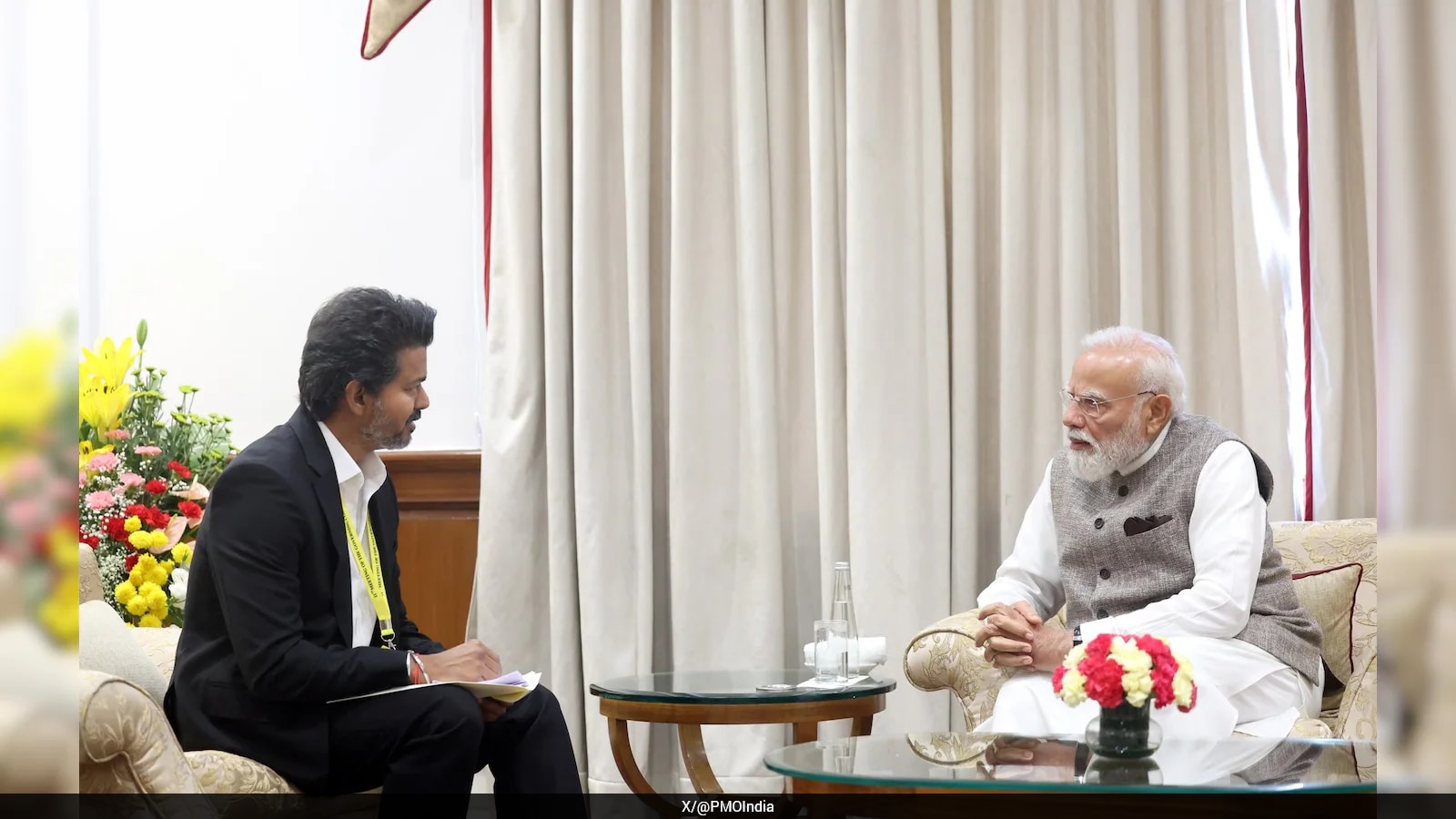 Vijay Meets PM Modi For Second Time As Tamil Nadu Chief Minister