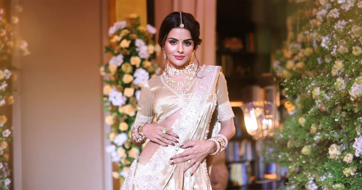 Priyanka Chahar Choudhary Glows in Classic Gold Lehenga Set