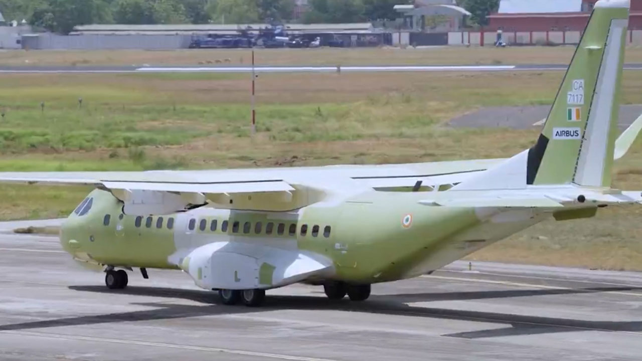 First Made-In-India C-295 Carries Out Maiden Test Flight