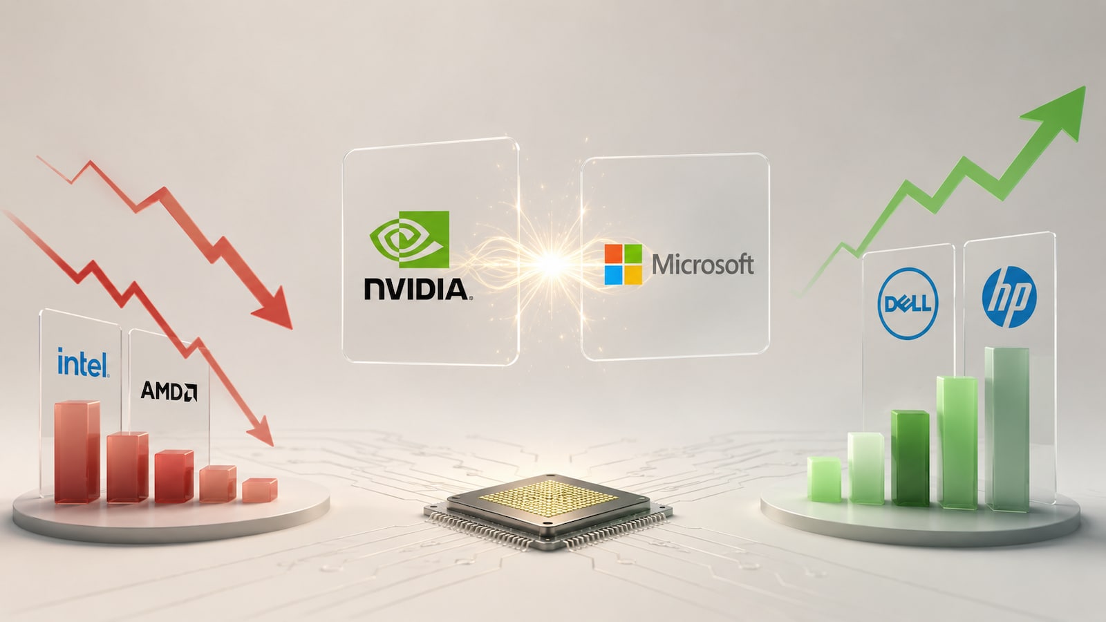Nvidia-Microsoft 'Spark' Deal Sends Intel, AMD Stocks Tumbling While ...