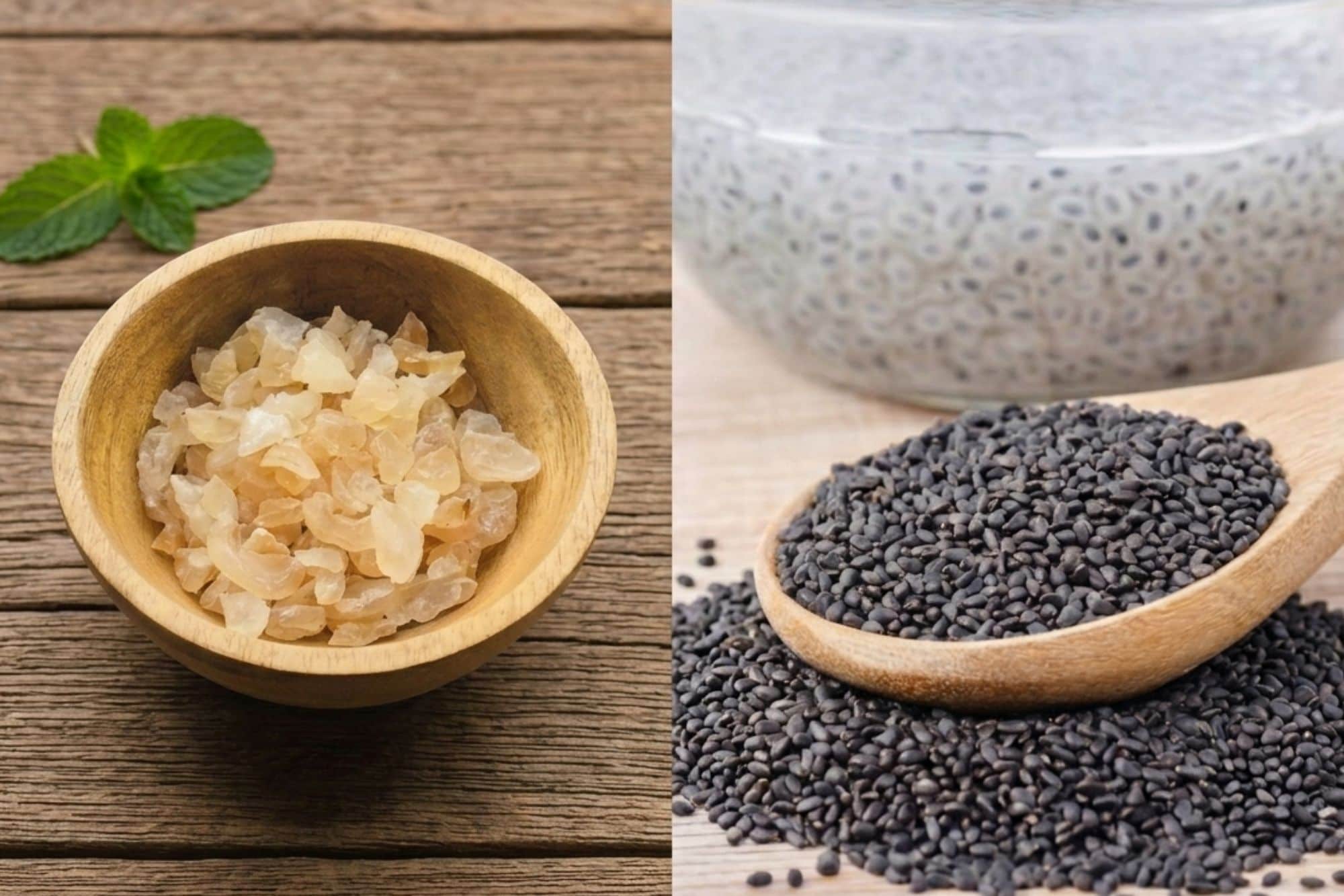 Gond Katira vs Sabja Seeds: Which Summer Cooling Agent Helps You Lose ...
