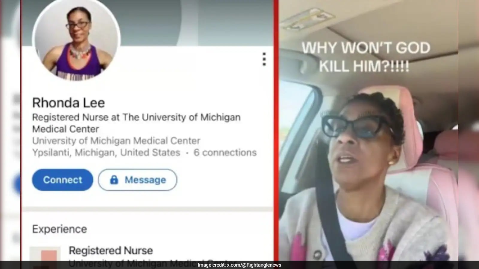 "God Please Kill Him": Michigan Nurse Wishes For President donald Trump ...