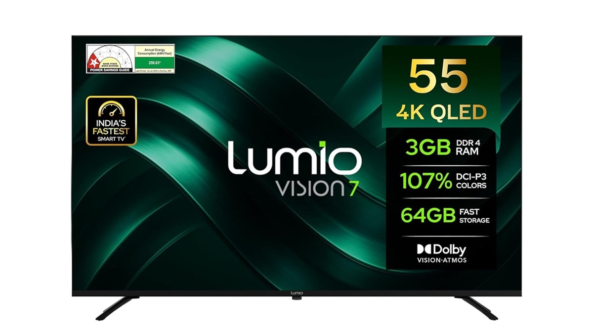 Lumio Vision 9 2026 and Vision 7 2026 Smart TV Launched with 55 inch ...