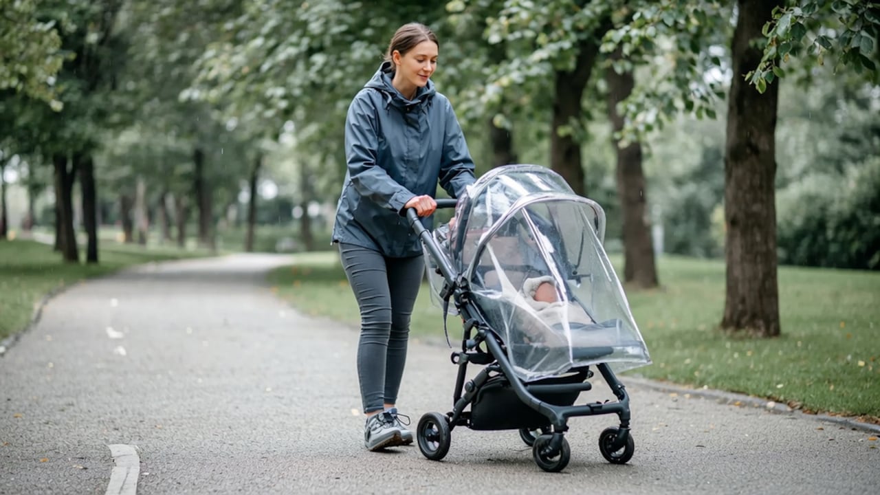 How To Choose A Rain Cover For Baby Strollers In India - NDTV Shopping