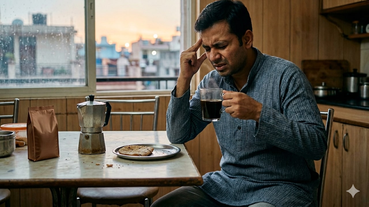A Neurologist Explains Why Black Coffee On An Empty Stomach Spikes Anxiety