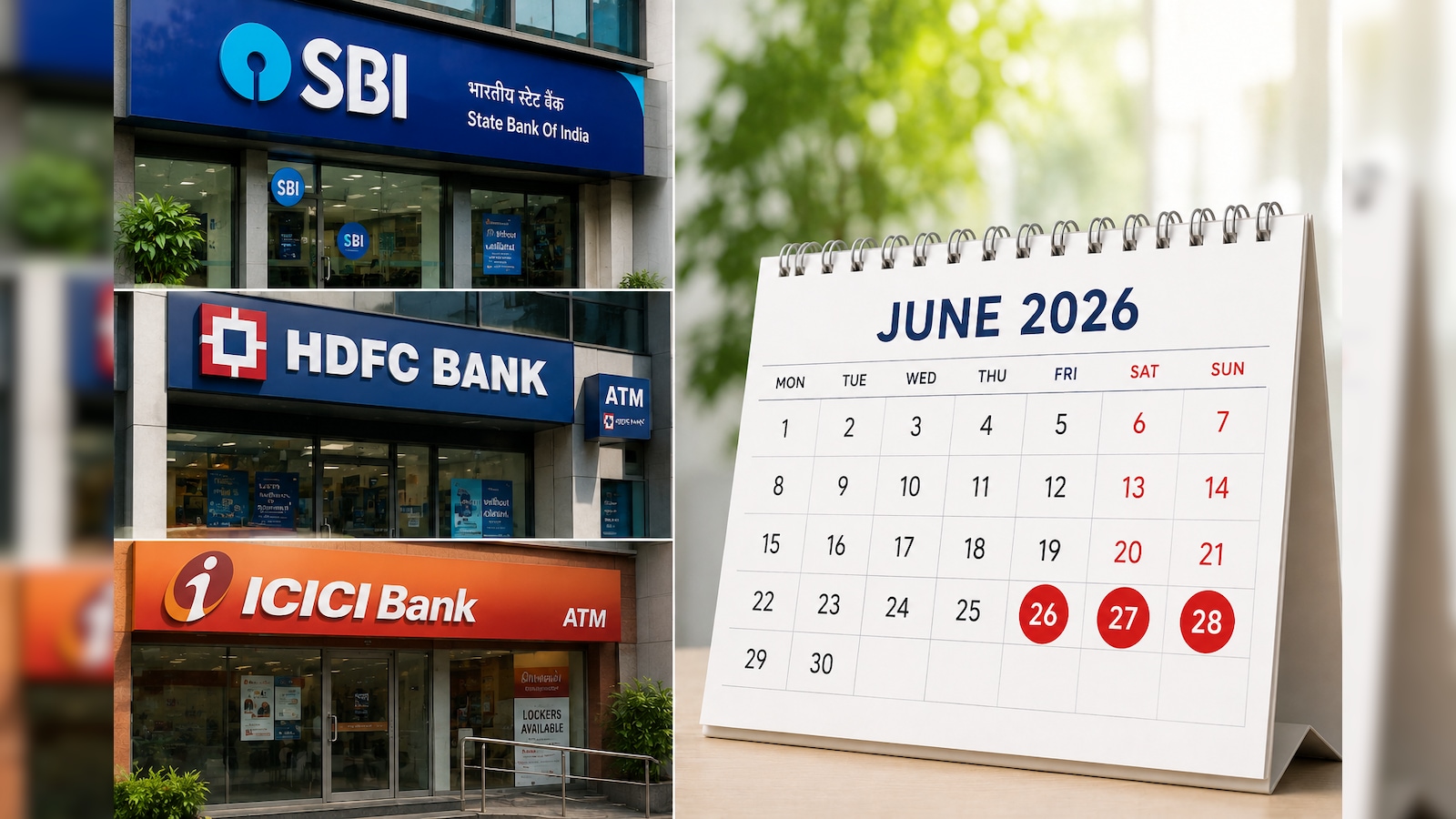 Bank Holidays This Week: SBI, HDFC, ICICI And Other Banks To Remain ...