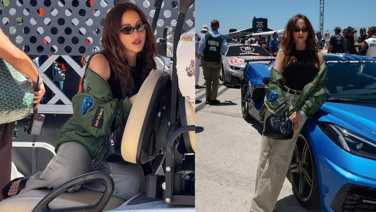 Kay Adams Fires Back After Viral Feet Pics Overshadow NASCAR Appearance