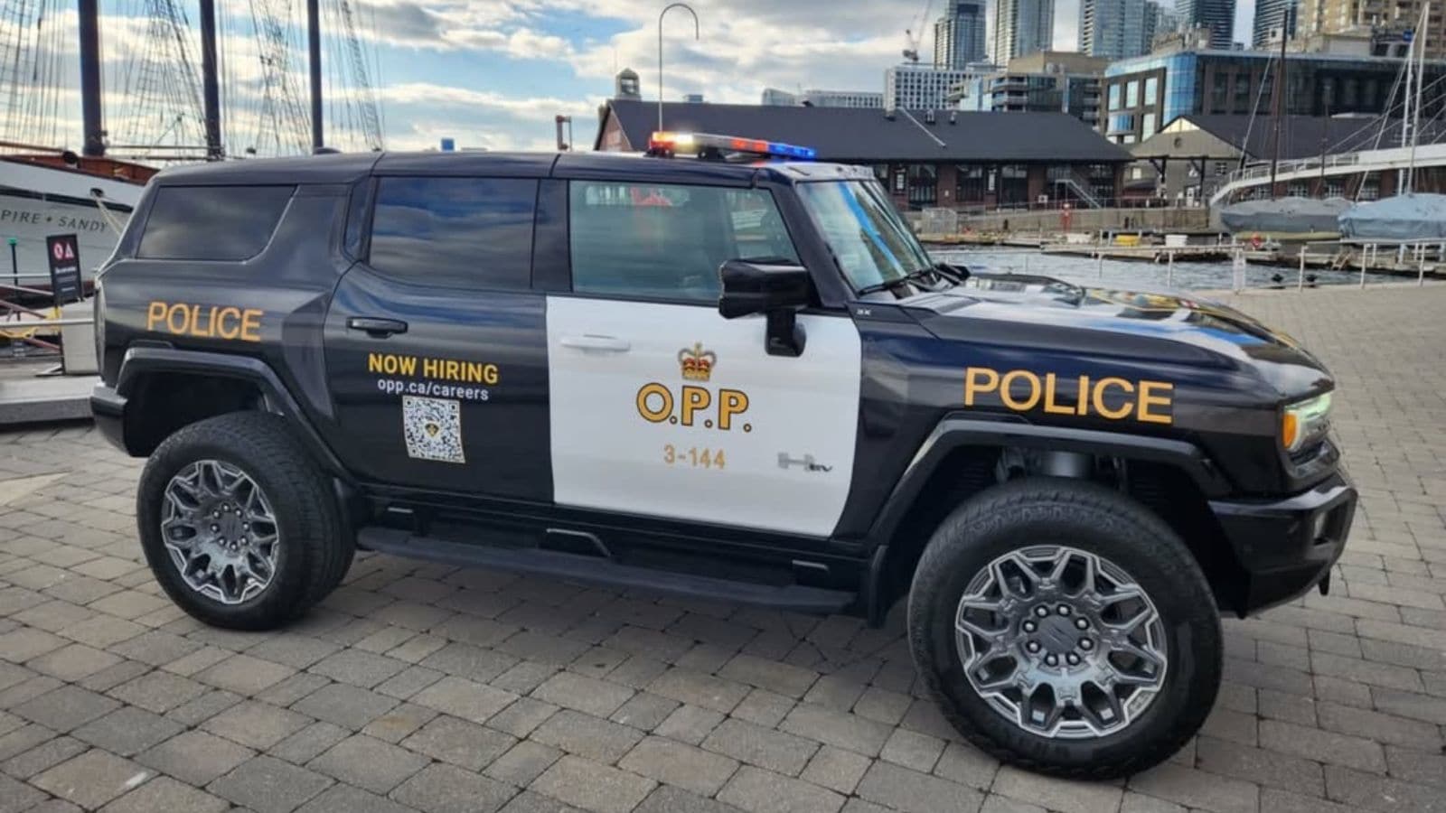 Hummer EV In Police Livery Gives More Gangster Vibes Than Police; Pics