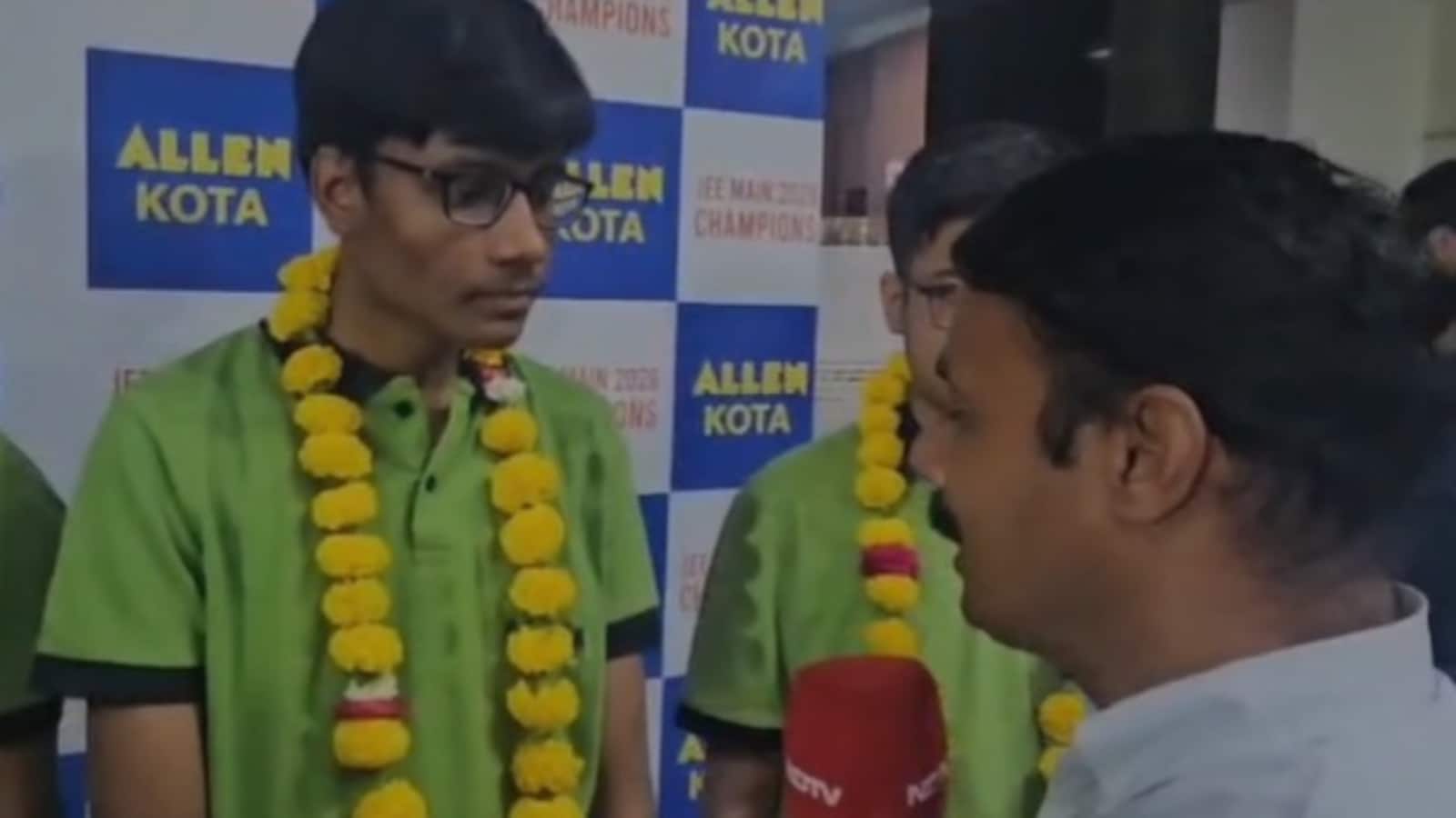 JEE Advanced Topper Shubham Kumar Reveals "Biggest Reason" For His Success