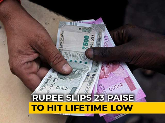 Rupee Weakens Further, Hits New Low Against US Dollar