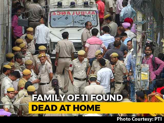 Occult Angle Suspected After Family Of 11 Found Dead In Delhi Home