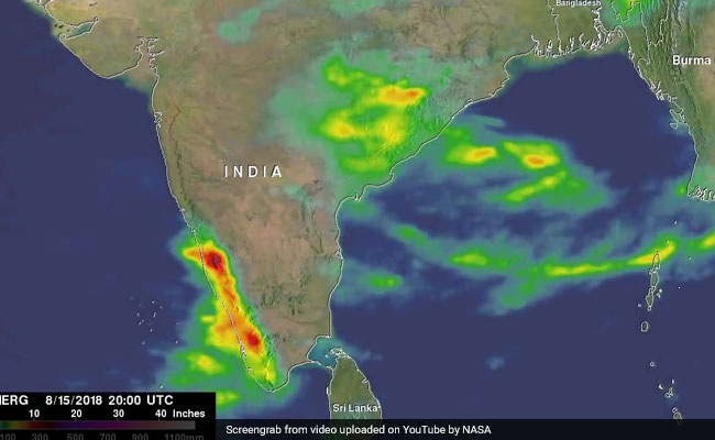 NASA Satellite Video Of Heavy Rain That Devastated Kerala
