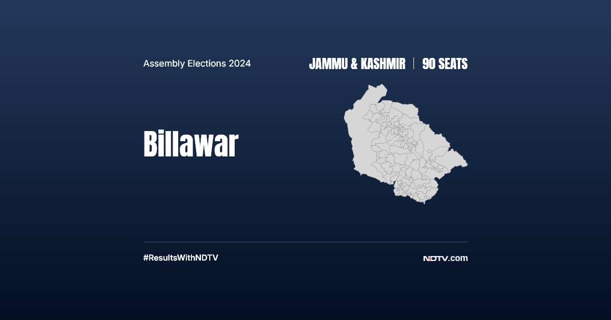 Live: Billawar Election Results 2024 | Jammu & Kashmir Election Results ...