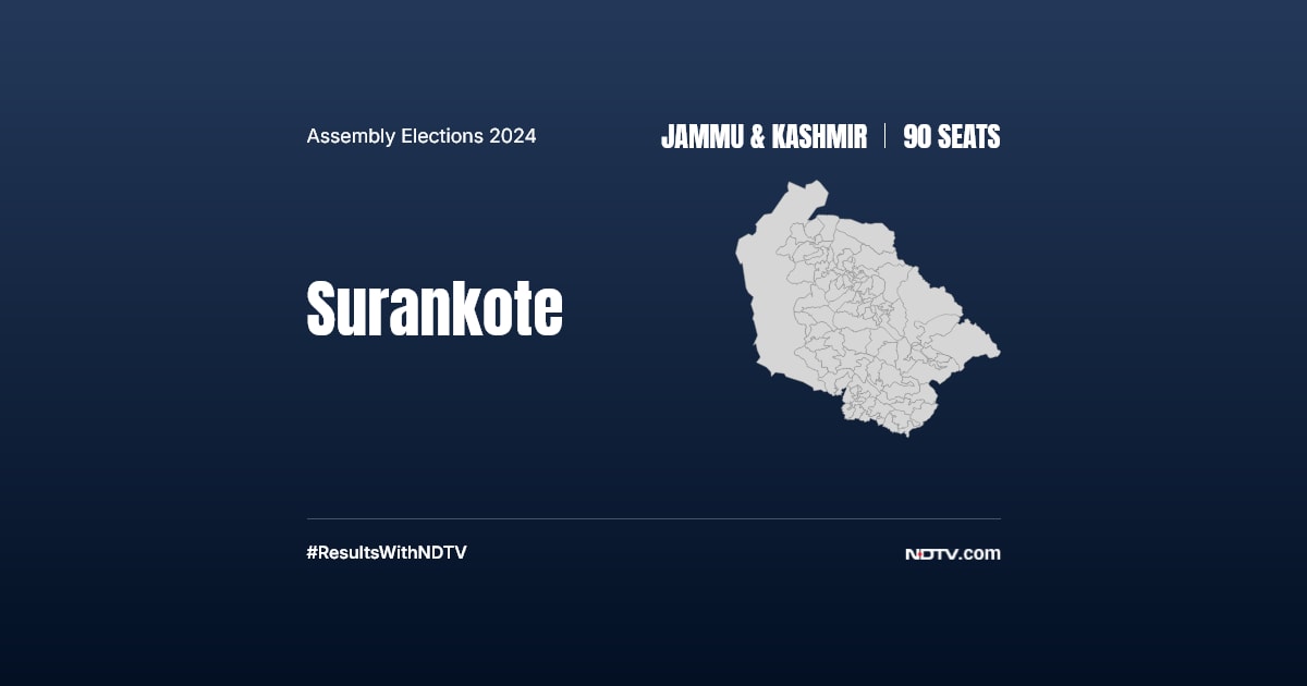 Surankote Election Results 2024 | Jammu & Kashmir Election Results ...