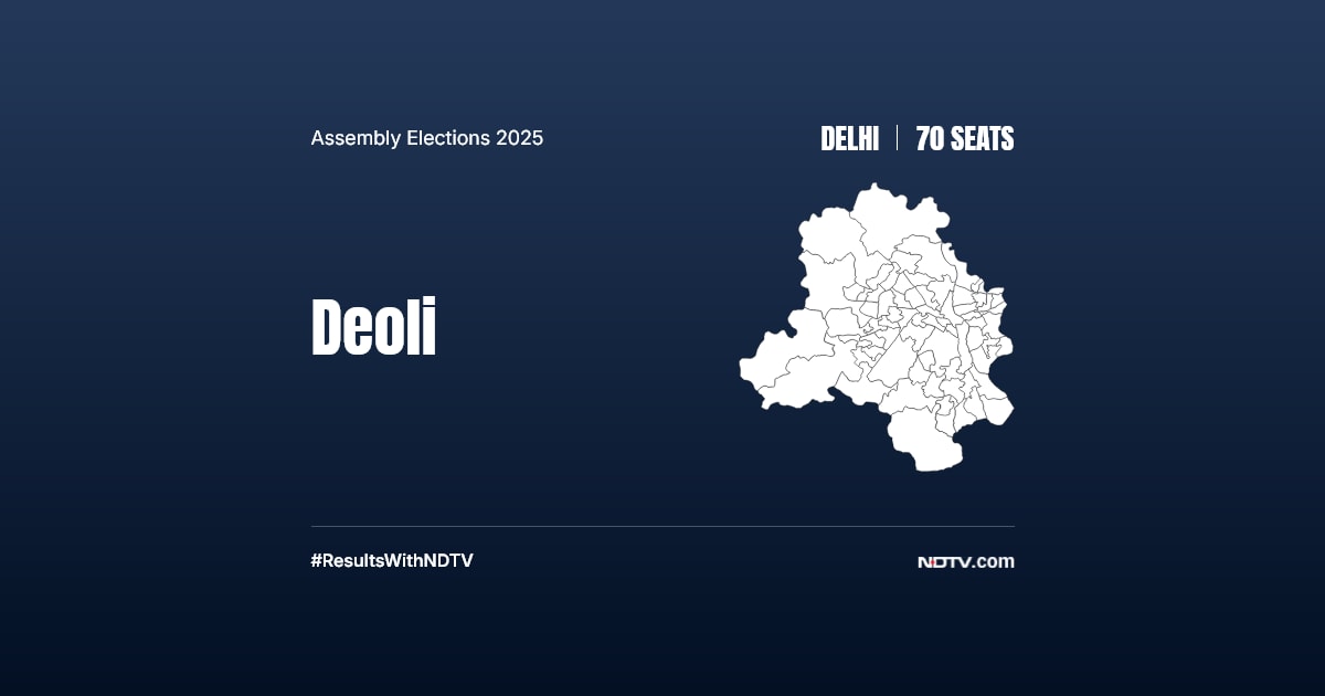 Deoli Election Results 2025 | Delhi Election Results | Elections 2025 ...