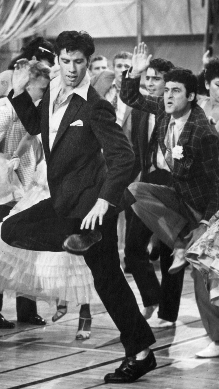 John Travolta Grease Dancing