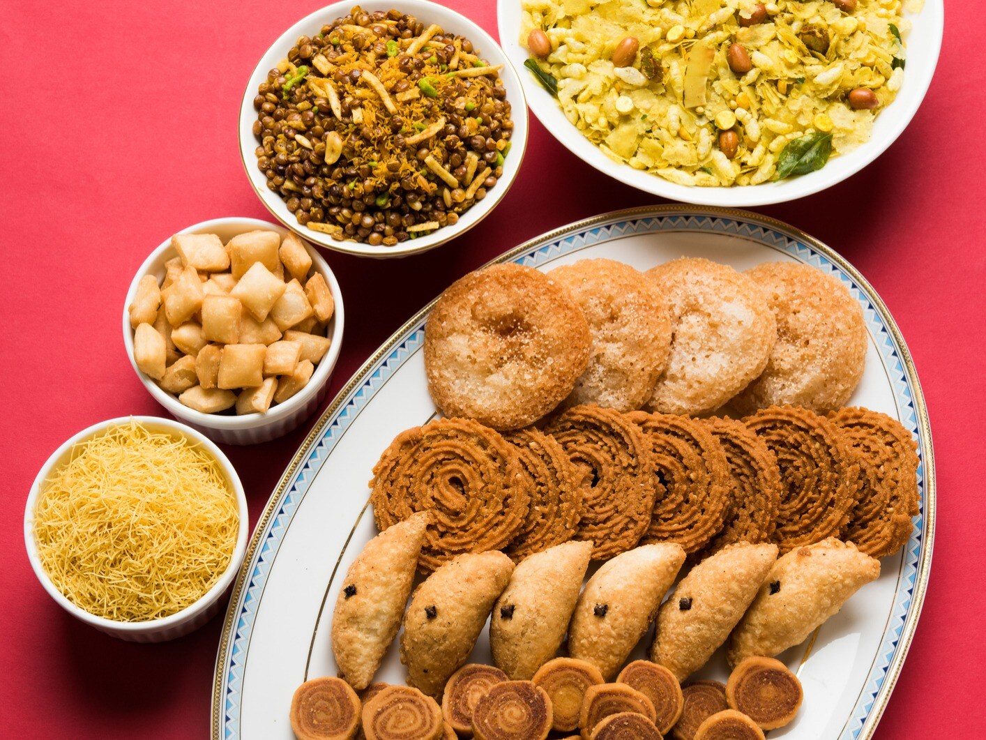 Diwali 2024 | Maharashtrian Recipes | Maharashtrian Faral Foods For Diwali