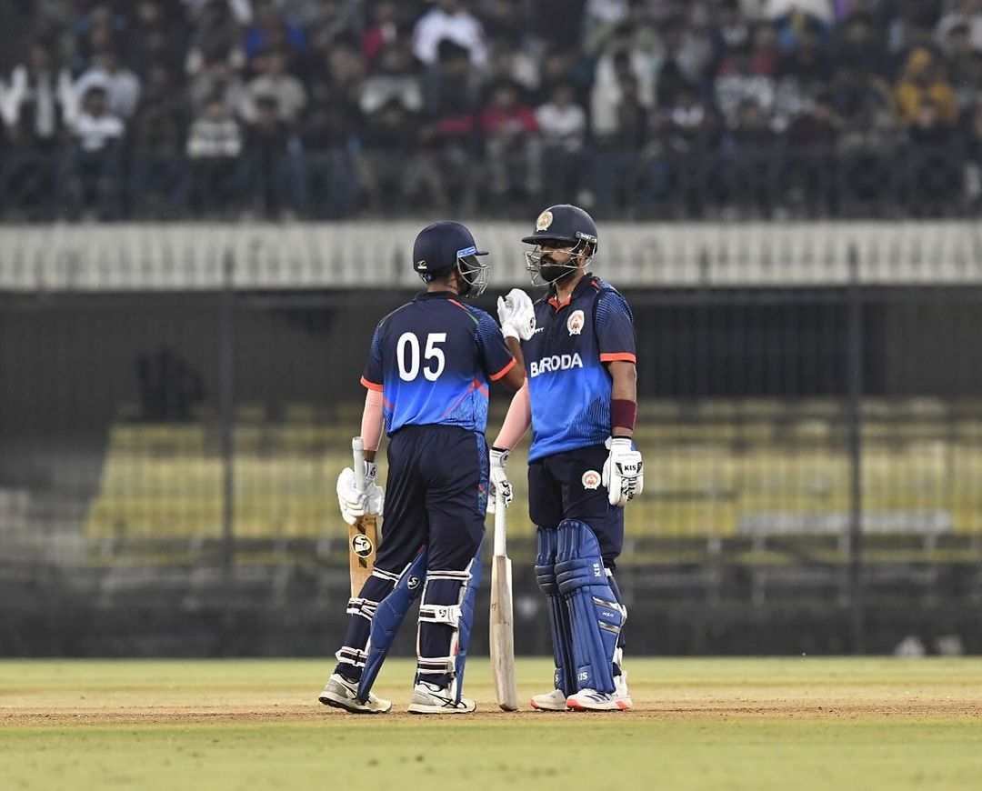 349/5, 37 Sixes: Baroda Enter History Books