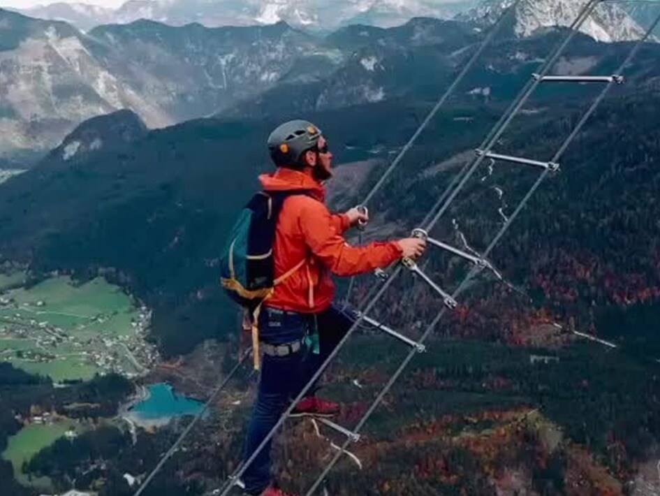 Austria's Sky Ladder "Stairway To Heaven"