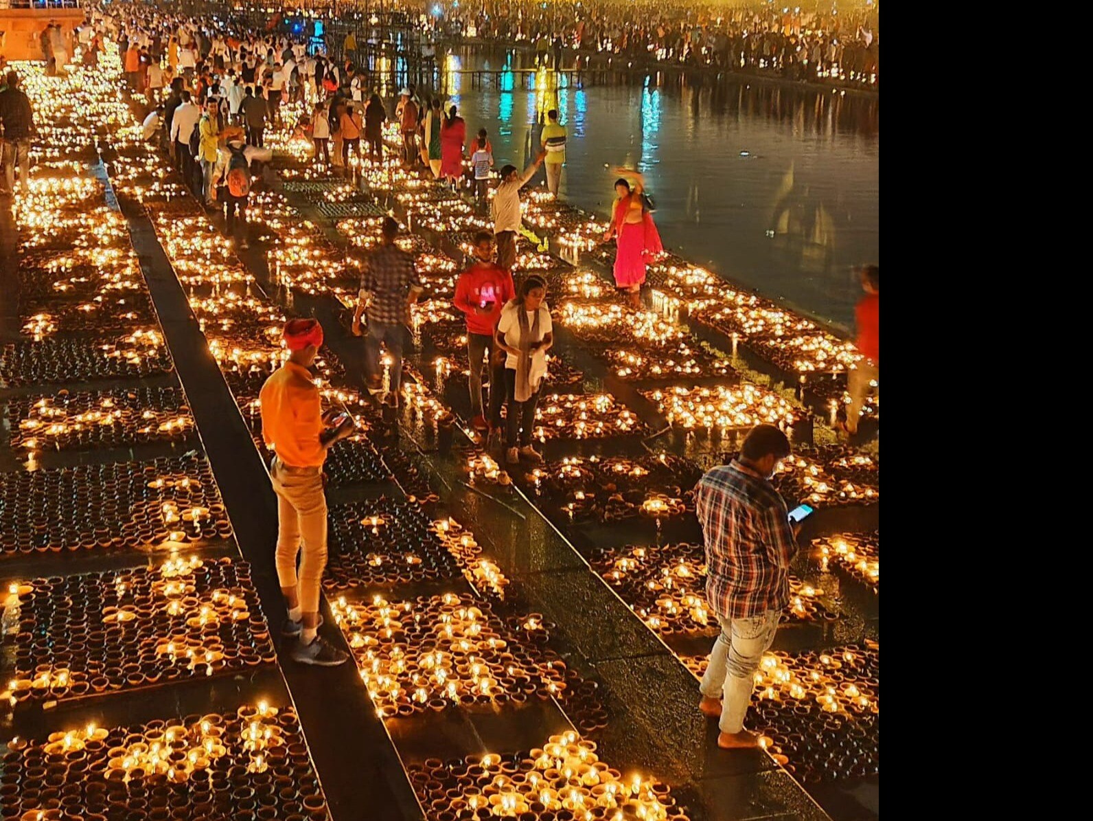 Ayodhya's New Record With Over 25 Lakh Diyas Lit On Deepotsav