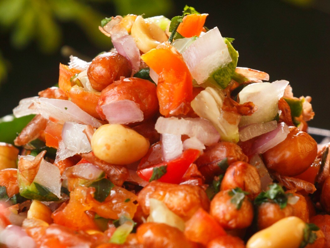 High-Protein Peanut Chaat Recipe for Weight Loss