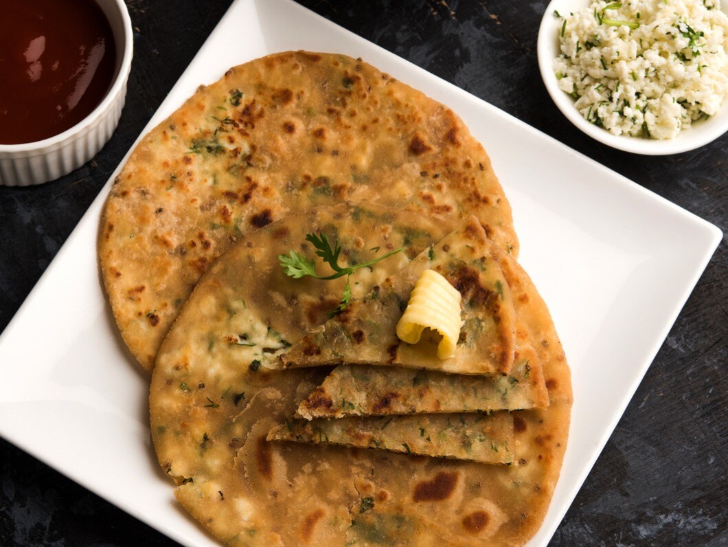 How To Make Achari Paneer Paratha
