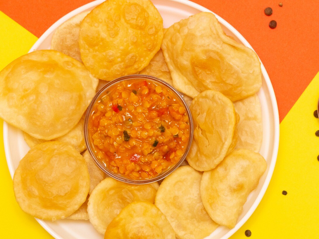 Sindhi Dal Pakwan: How To Make Sindhi Dal Pakwan | Sindhi Breakfast ...