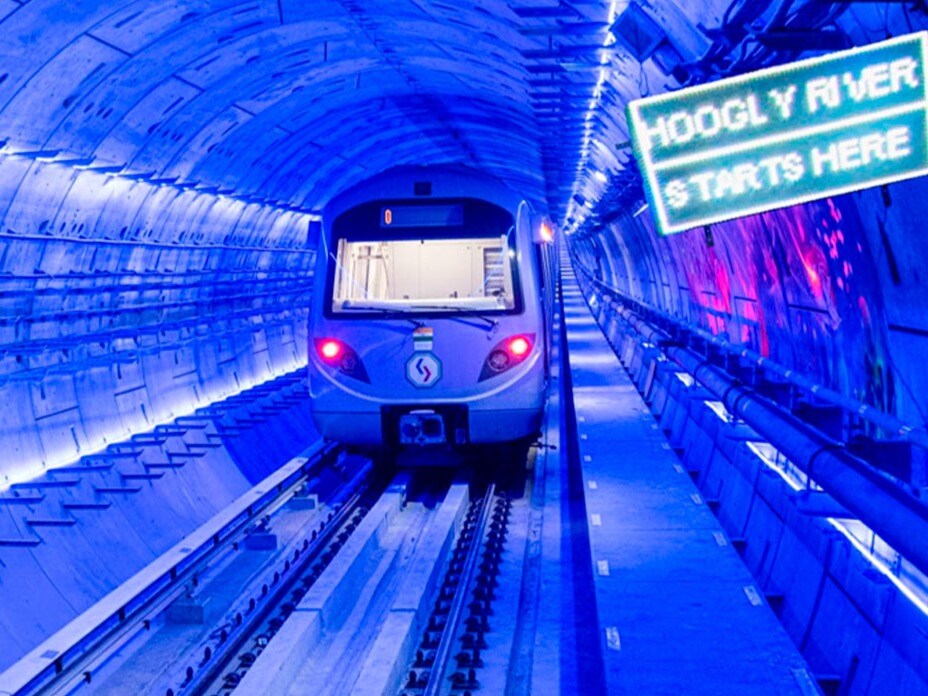 India's 1st Underwater Metro Begins In Kolkata