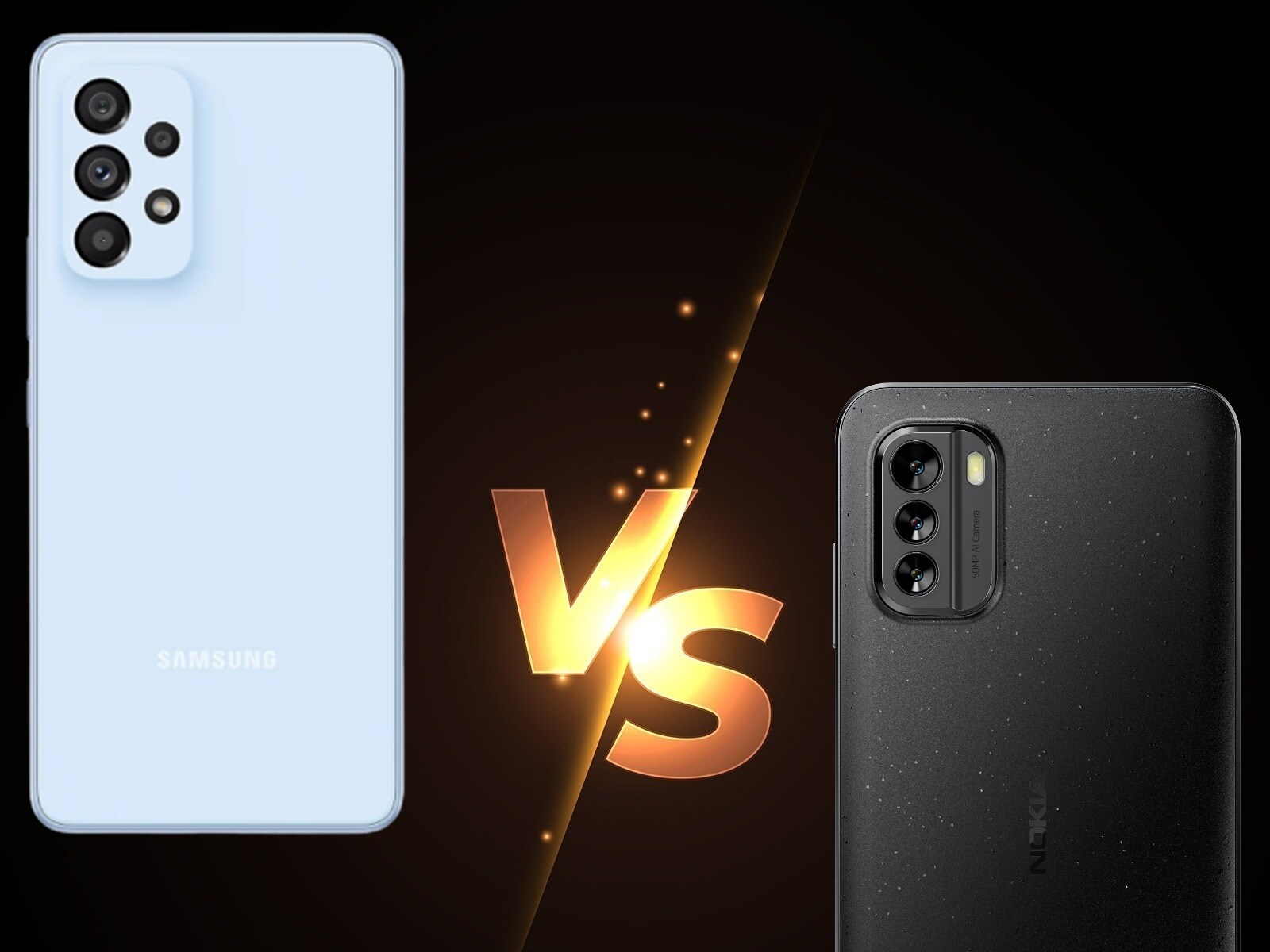 Nokia G60 5g बनाम Samsung Galaxy A53 5g