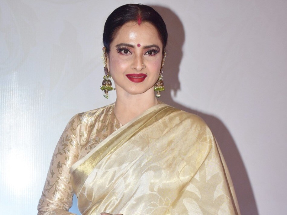 Happy Birthday Rekha: Rekha's Signature Red Lip Looks
