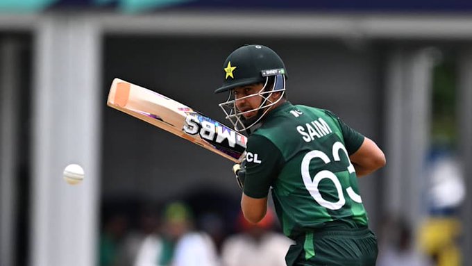 Saim Ayub Becomes 1st Batter To...