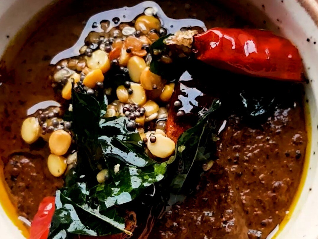 South Indian-Style Ginger Chutney