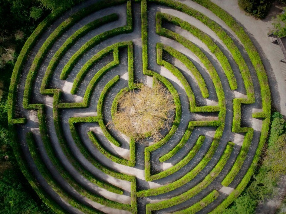 The Calming Effect Of Labyrinth Walking