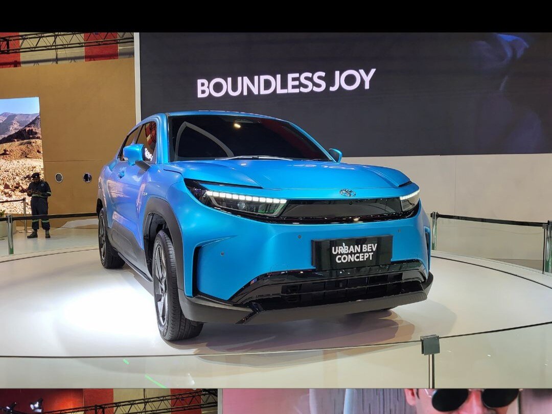 Toyota Urban Cruiser Bev Concept Unveiled At Bharat Mobility Global ...