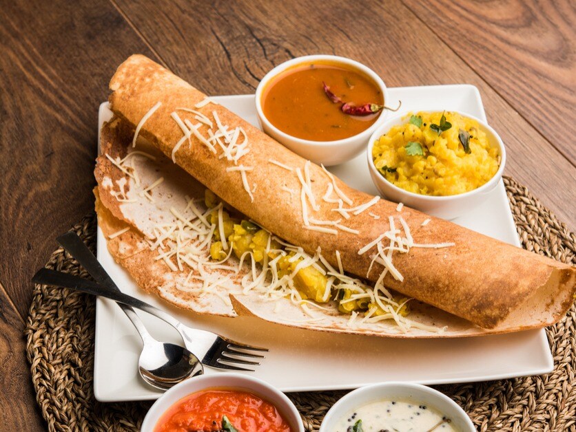 Spice Up Your Meal With Chilli Cheese Dosa