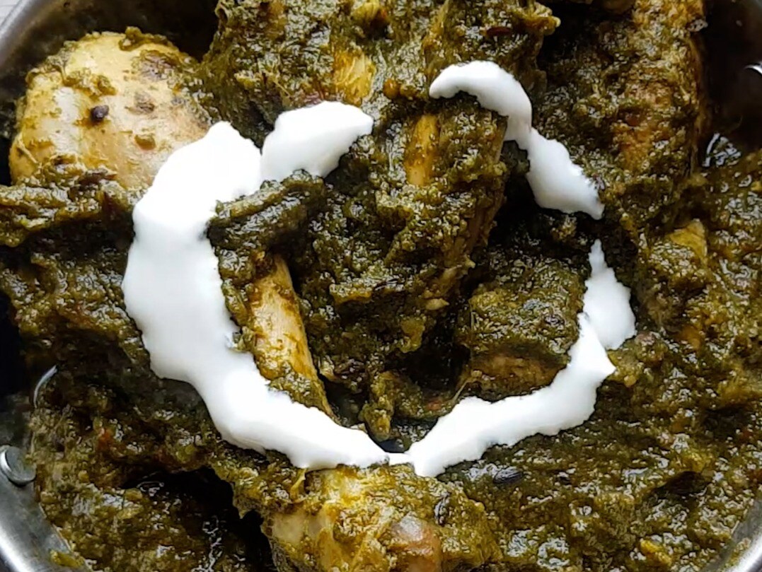 Winter Special: Chicken Saagwala Recipe