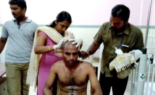 On Camera, Cops Beaten Up Inside Police Station In Andhra Pradesh