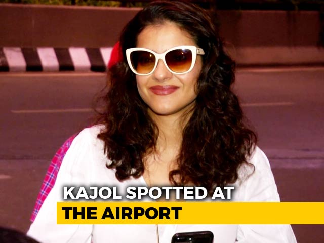 Kajol Leaves For Singapore To Unveil Her Wax Statue