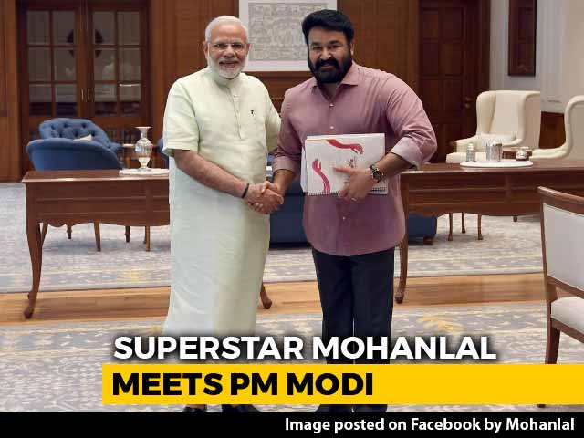 Mohanlal's Meeting With PM Modi Stokes 2019 Kerala Speculation