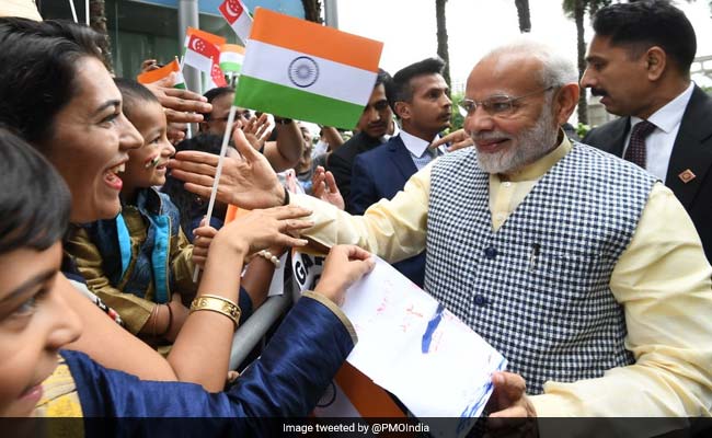Narendra Modi In Singapore LIVE Updates: PM To Deliver Keynote Address ...