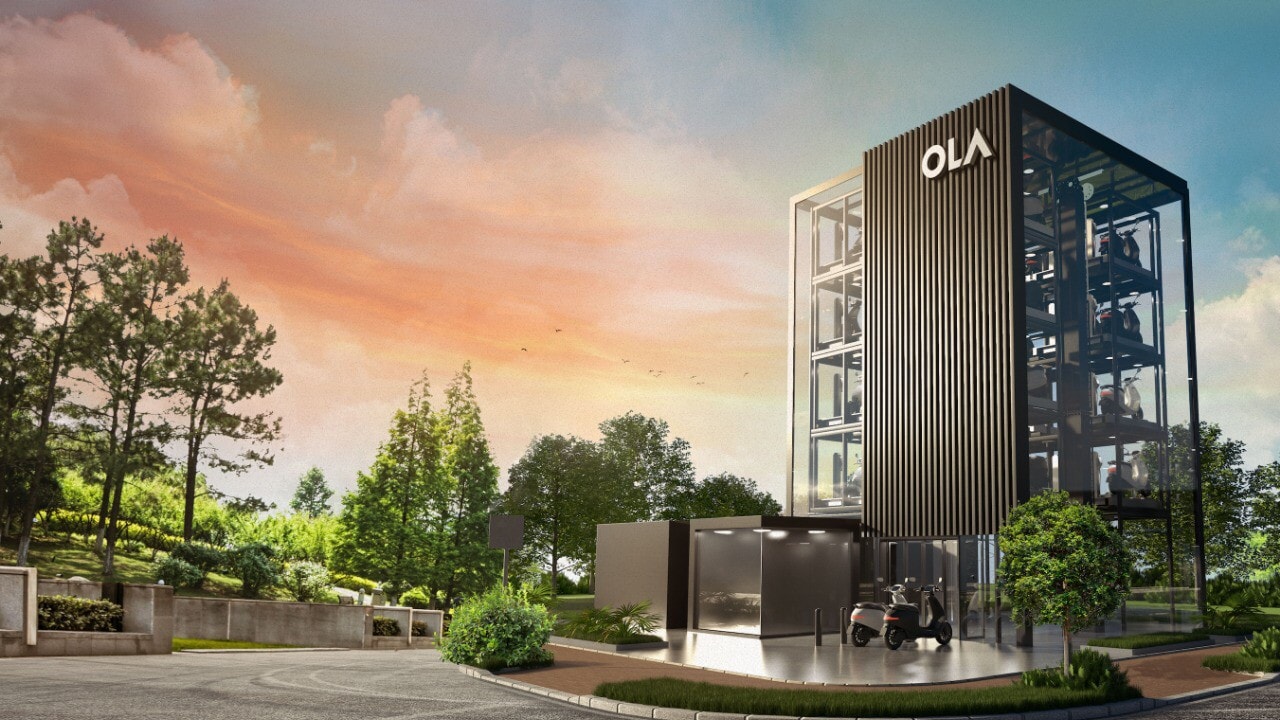 Ola Electric Commences Test Rides Of 4680 Bharat Cell Vehicles