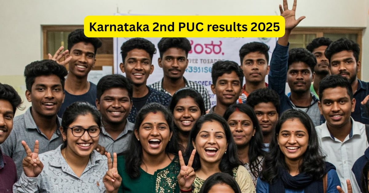 Karnataka 2nd PUC Results 2025 Out On karresults.nic.in; Check PUC Exam ...