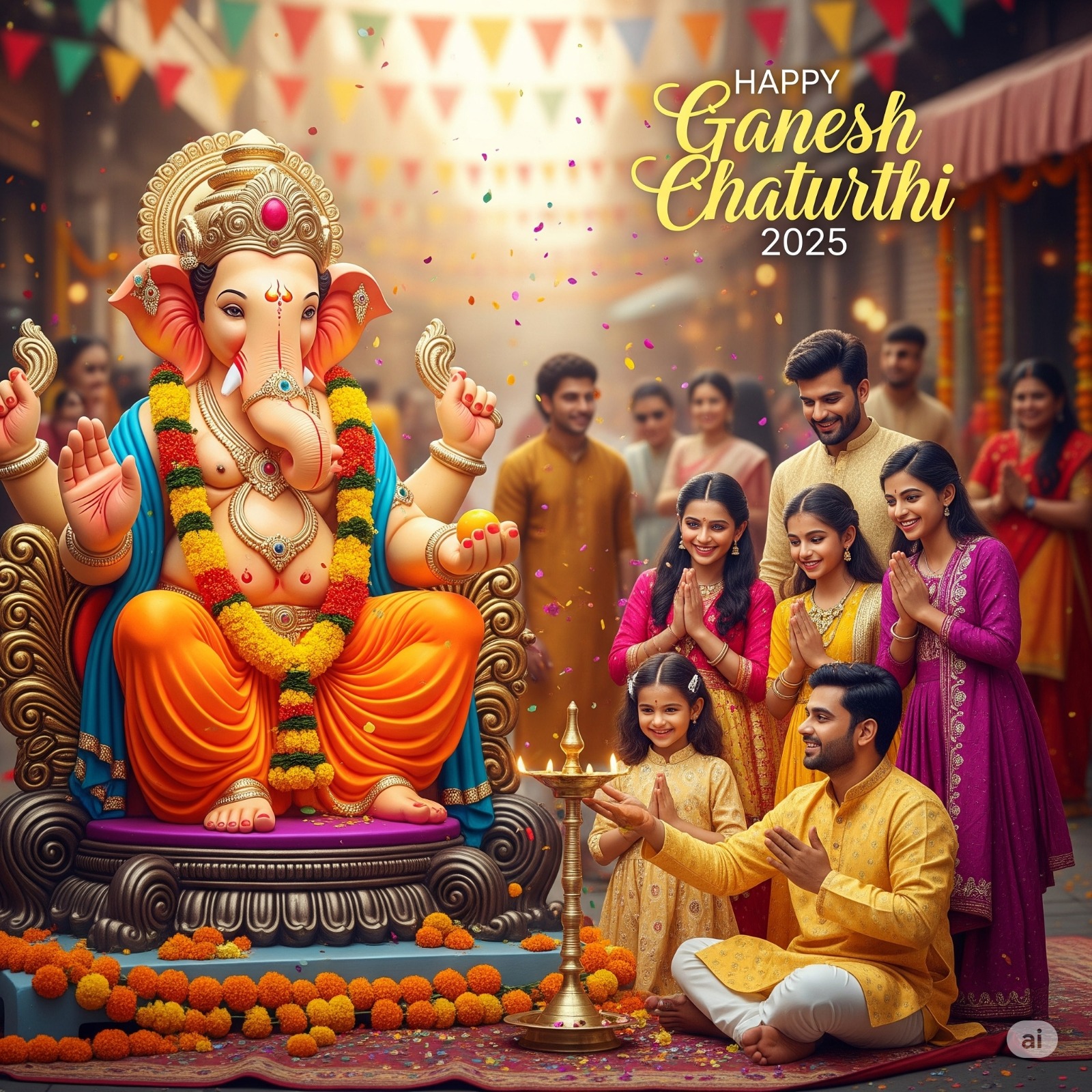 Happy Ganesh Chaturthi 2025: Wishes, Messages, Images, Quotes, Facebook ...