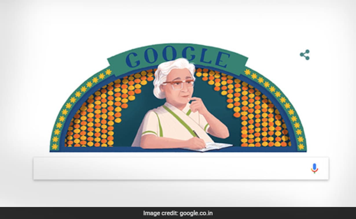 Google Doodle Features Ismat Chughtai, The Famous Feminist Urdu Writer
