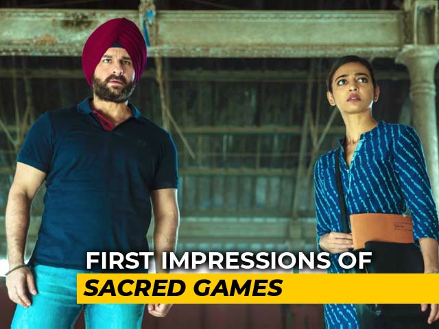 First Impressions Of Saif & Nawaz Starrer Sacred Games