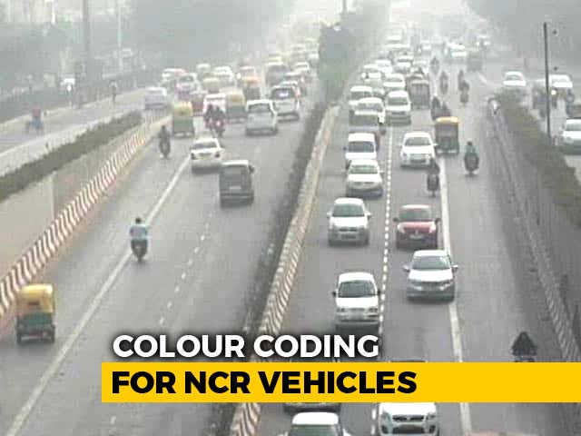 Delhi To Get Colour Codes For Vehicles In Fight Against Pollution